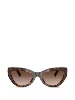Dolce & Gabbana Devotion Cat-eye Sunglasses - Brown