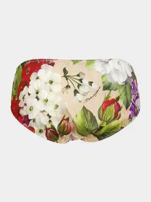 Dolce & Gabbana Floral Silk Briefs