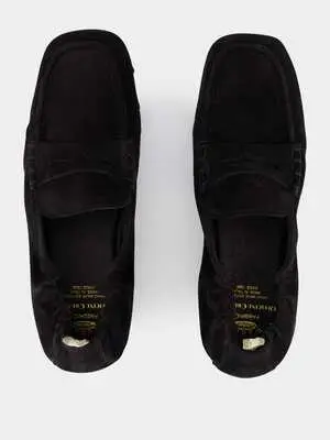 Officine Creative Travis 001 Suede Loafers - Black