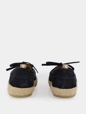 Officine Creative Bowline 005 Suede Espadrilles - Blue