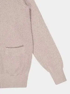 Brunello Cucinelli Cotton Rib Knit Cardigan - Beige