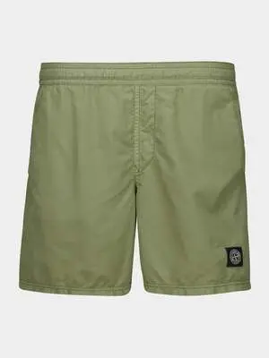 Stone Island Military Nylon Swim Shorts