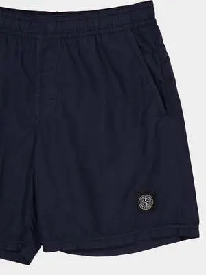 Stone Island Brushed Nylon Swim Trunks - Blue