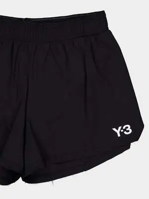 Y3 Pleated Running Shorts