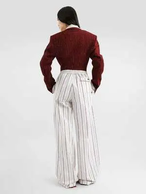 Dolce & Gabbana Pinstriped Double-breasted Jacket - Red