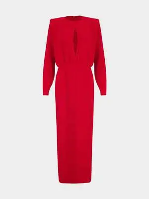 Valentino Garavani Paris Cady Couture Dress - Red