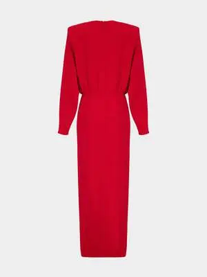 Valentino Garavani Paris Cady Couture Dress - Red