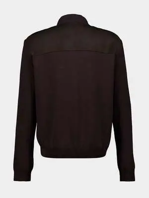 Gucci Suede Buttoned Jacket