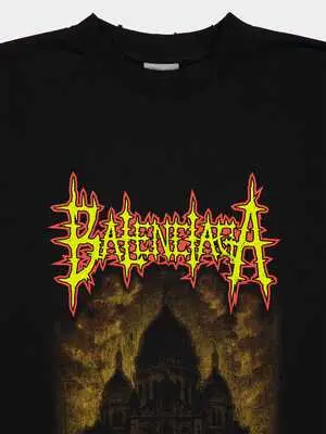 Balenciaga Cotton Graphic T-shirt