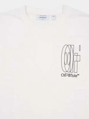 Off-White Outline Arrow Slim Cotton T-shirt