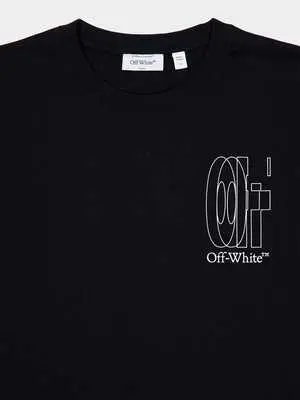 Off-White Outline Arrow Slim Cotton T-shirt