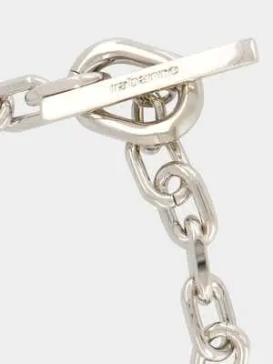 Rabanne Xl Link Necklace - Orange