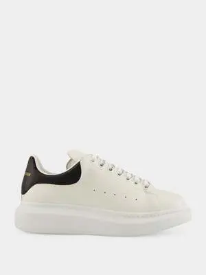 Alexander Mcqueen Contrast Stitching Sneakers For Men