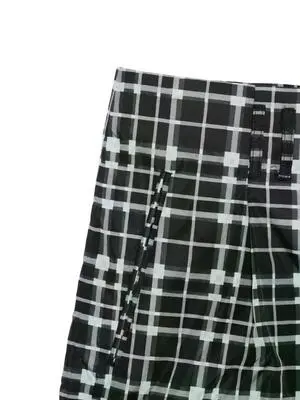 LANVIN Plaid Shorts