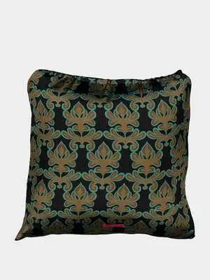 La DoubleJ Nymph Bloom Outdoor Cushion With Fringes