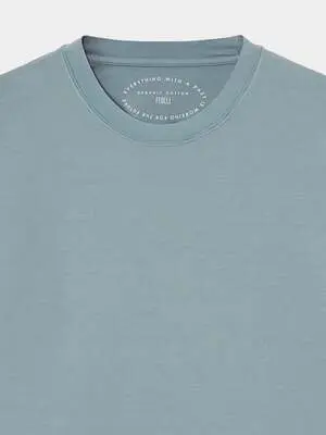 Fedeli Knitted Cotton T-shirt