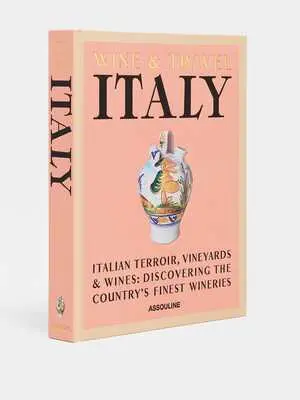 Assouline Wine & Travel Italy - Orange
