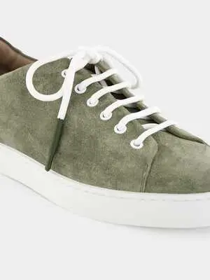 Manolo Blahnik Semanado Lace-up Sneakers - Grey