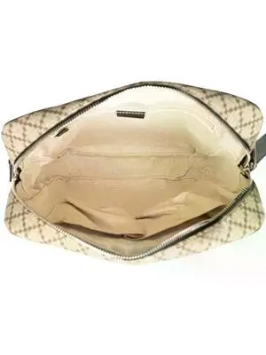 Gucci Diamante Coated Canvas Zip Crossbody Bag