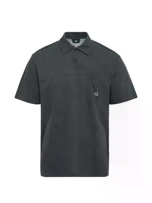 C.P. COMPANY 20/1 Patch-pocket Polo Shirt - Grey