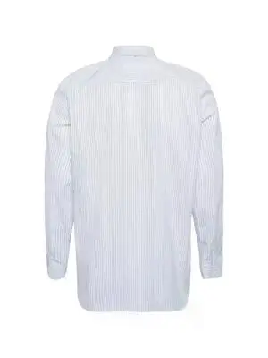 TAAKK Floral-appliqué Striped Shirt
