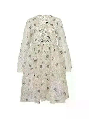 RENLI SU Printed Long Sleeve Dress
