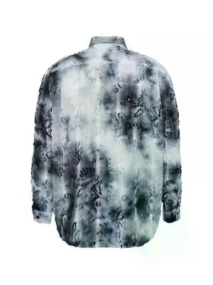TAAKK Bleached Effect Check Shirt