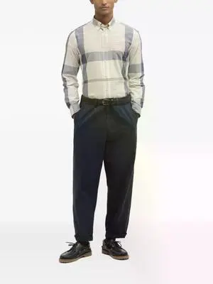 Barbour Harris Tailored Long-sleeved Shirt - Neutrals