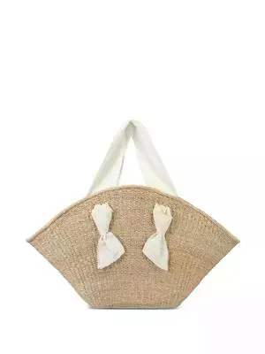 Pamela Munson Petite Isla Bahia Riviera Tote Bag - Neutrals