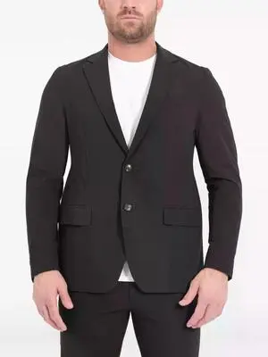 RRD Buttoned Notch Lapel Jacket - Black