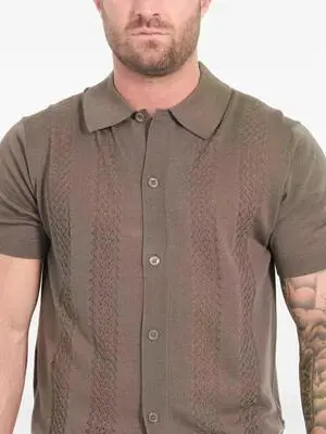 Nn07 Thor Button Pattern Shirt