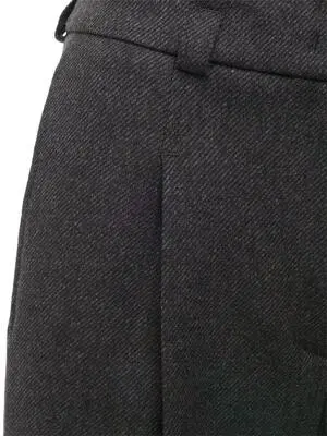 Peserico Pleated Wide Leg Trousers - Grey