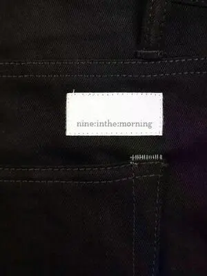 NINE:INTHE:MORNING Straight-leg Jeans - Black