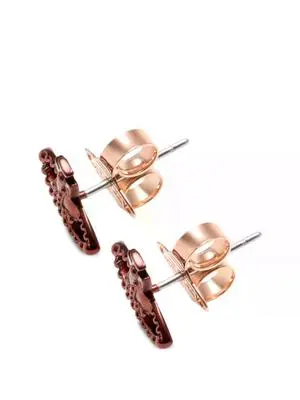 VIVIENNE WESTWOOD Farah Orb Stud Earrings - Brown