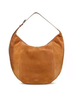 BIASIA Suede Shoulder Bag