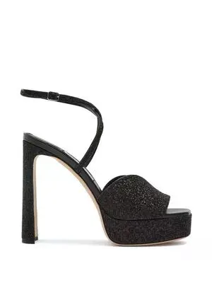 JIMMY CHOO Karli Heeled Sandals - Black