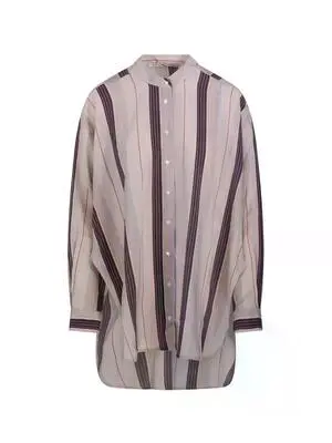 MR.MRS SHIRT Striped Button-fastening Shirt