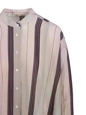 MR.MRS SHIRT Striped Button-fastening Shirt