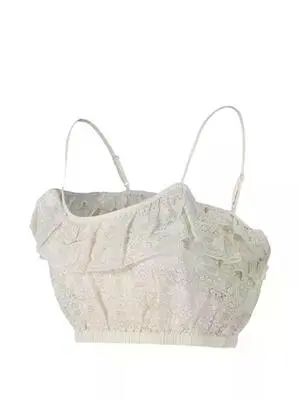 Antik Batik Ruffled Lace Top