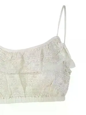 Antik Batik Ruffled Lace Top