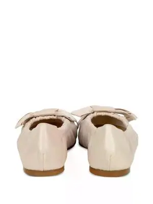 Status Bow-detail Flat Shoes