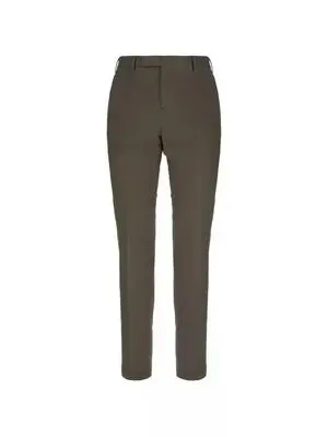 PT TORINO Belt-loops Trousers - Green