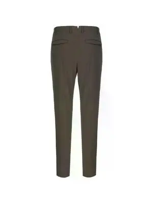 PT TORINO Belt-loops Trousers - Green