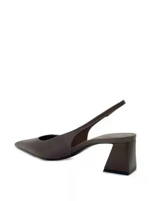 Schutz Point-toe Slingback Pumps
