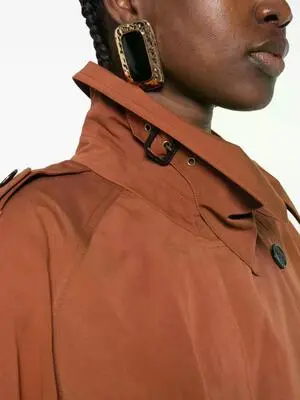 Saint Laurent Belted Double-breasted Coat