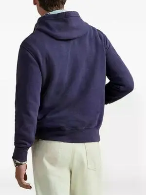 Polo Ralph Lauren Logo-print Hoodie - Blue
