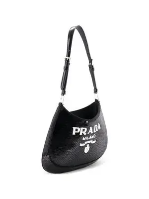 Prada Cleo Sequins Small Shoulder Bag