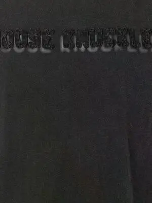 Moose Knuckles Textured Logo T-shirt - Grey