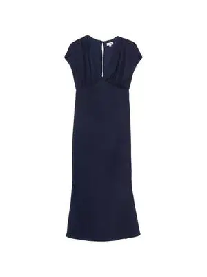 Staud Gathered Maxi Dress