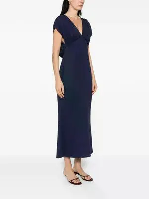 Staud Gathered Maxi Dress